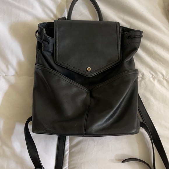 Bags | Tory Burch Backpack Leather | Poshmark